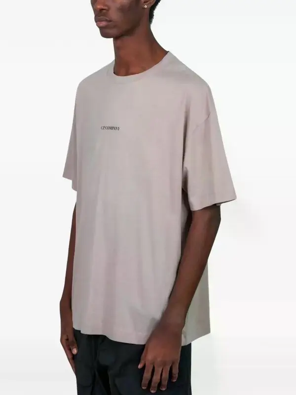 C.P. COMPANY 30/1 Jersey Short-sleeve Logo T-shirt