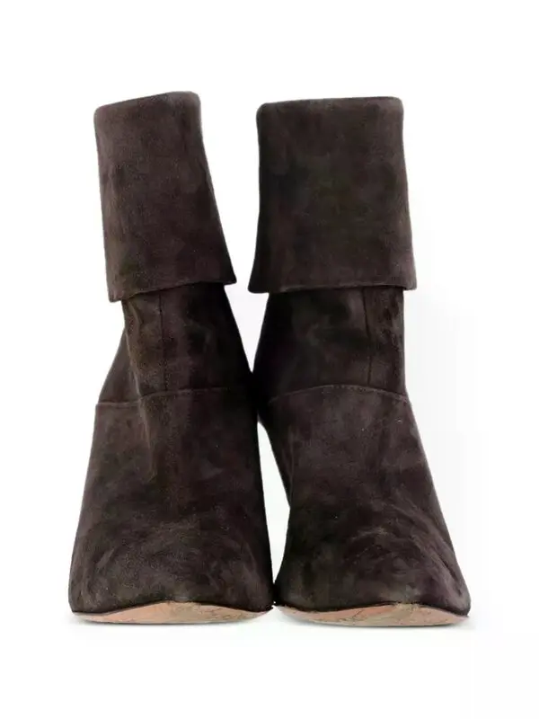 AQUAZZURA Folded-top Ankle Boots