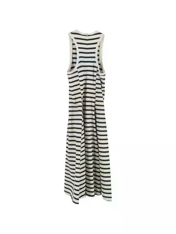 ALEXANDER WANG Knitted Striped Tank Dress