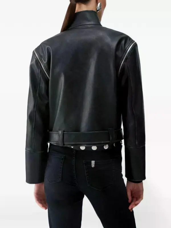 Liu Jo Detachable-sleeve Belted Jacket