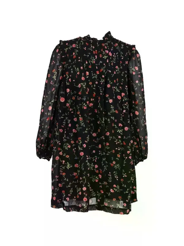 GANNI Floral-print Mini Dress