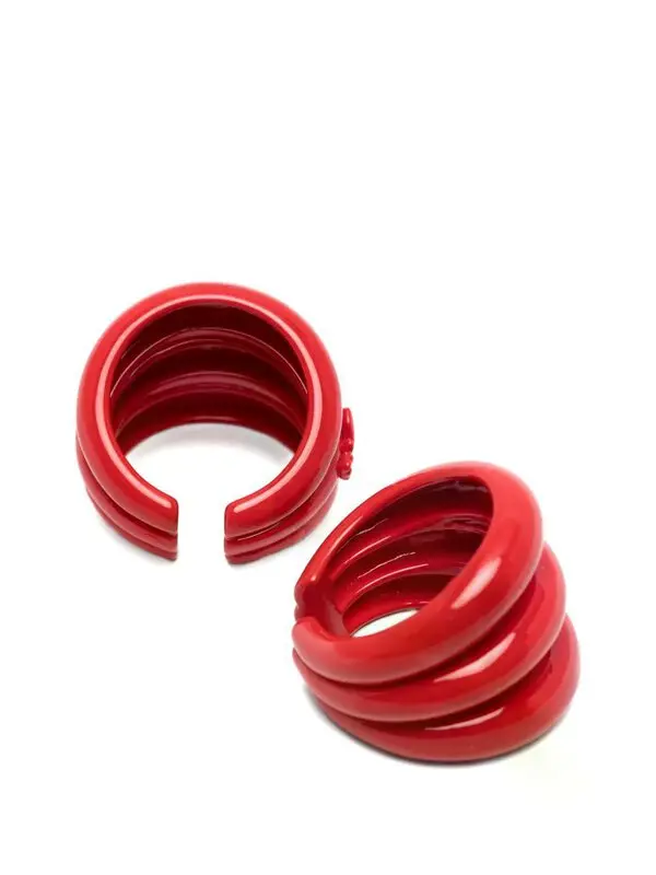 Patrizia Pepe Colou Circle Ear Cuffs