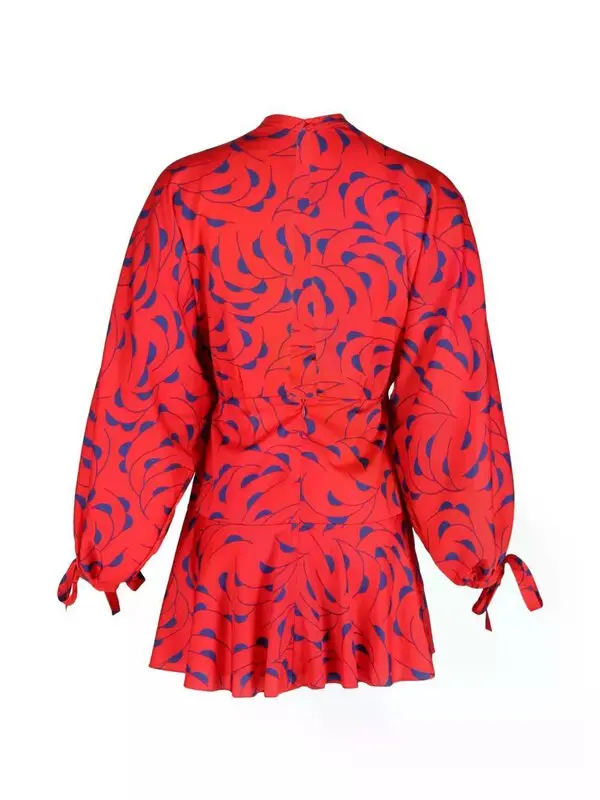 SELF-PORTRAIT Printed Mini Dress