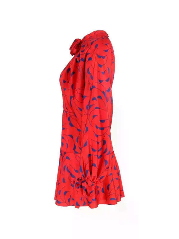 SELF-PORTRAIT Printed Mini Dress