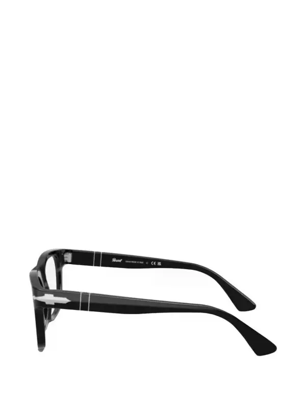Persol Square Frame Eyeglasses - Black