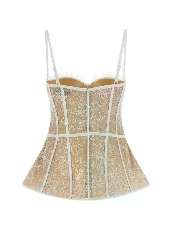 Giuseppe Di Morabito Lace Bustier Top