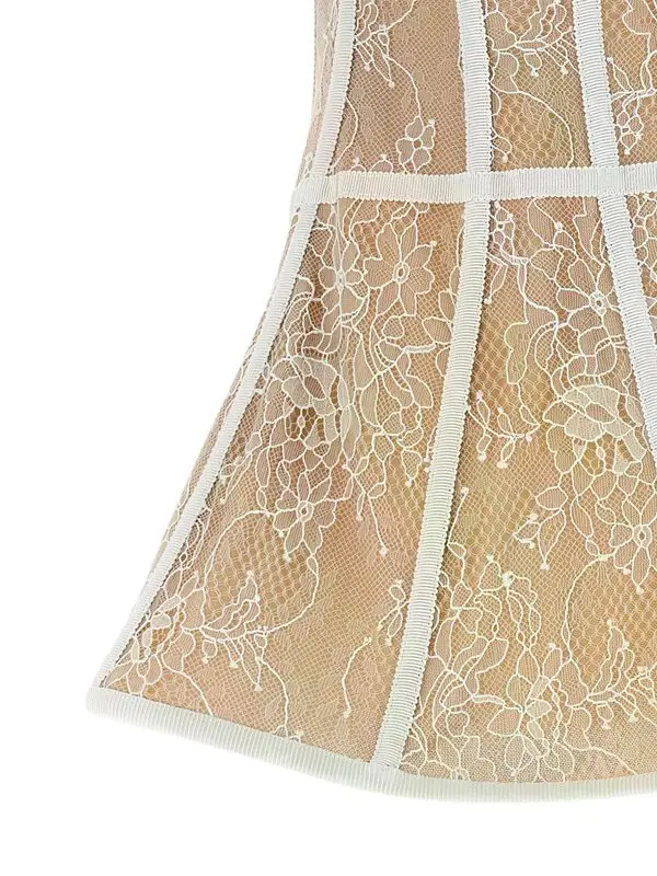 Giuseppe Di Morabito Lace Bustier Top