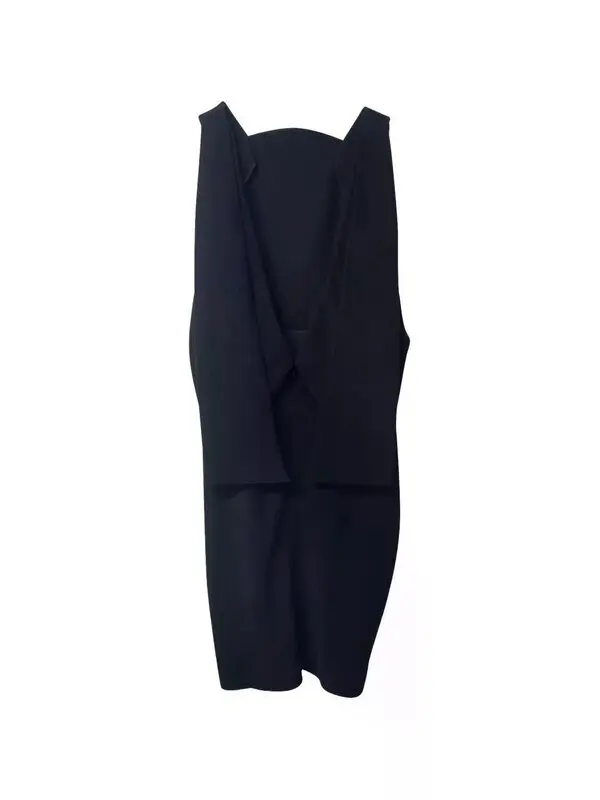 Balenciaga Low-back Cape Dress