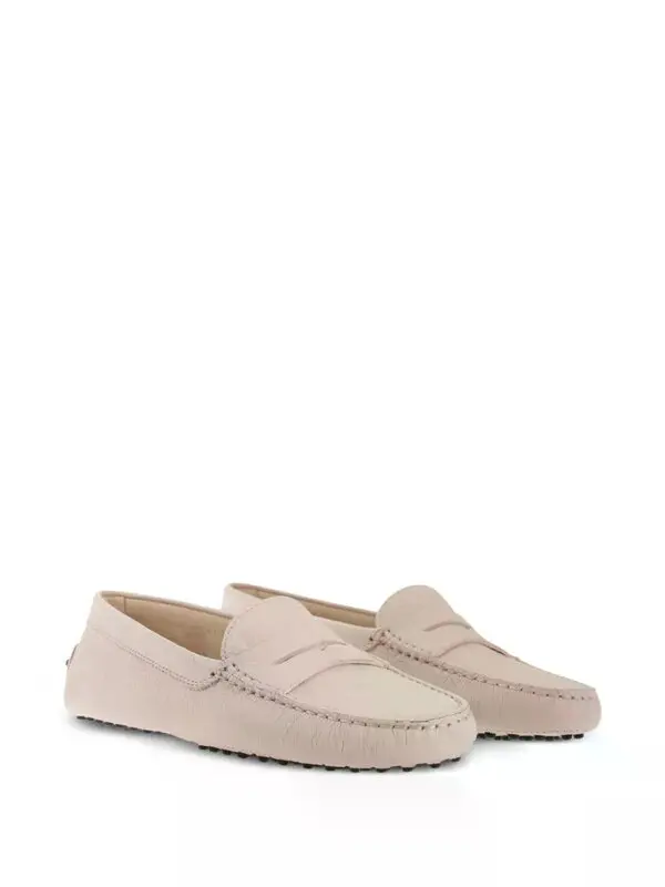 TOD'S Round-toe Leather Loafers
