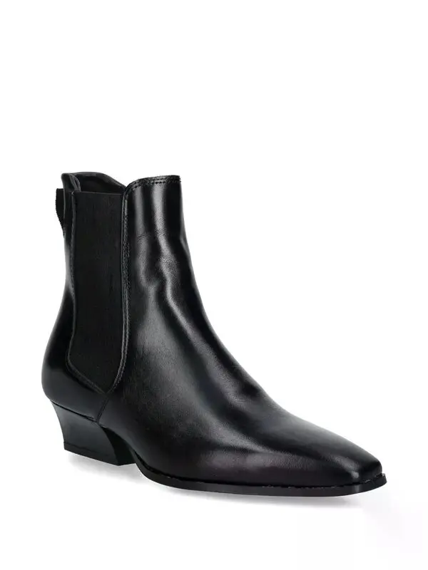Gant Bassotte Square-toe Heeled Boots - Black