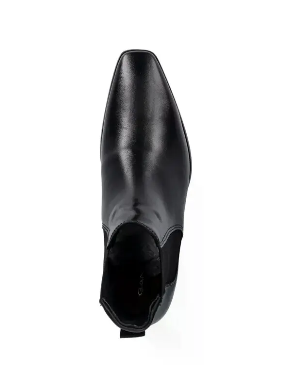 Gant Bassotte Square-toe Heeled Boots - Black
