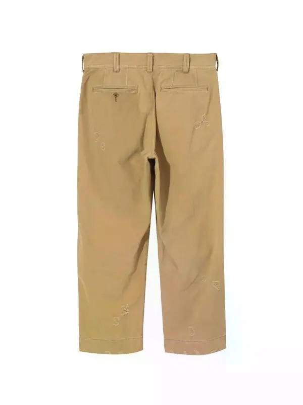 Undercover Patchwork Distressed Trousers