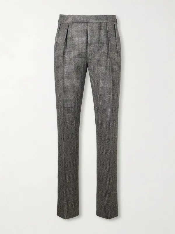 Ralph Lauren Purple Label Straight-leg Suit Trousers - Gray