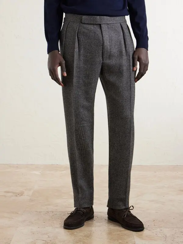 Ralph Lauren Purple Label Straight-leg Suit Trousers - Gray