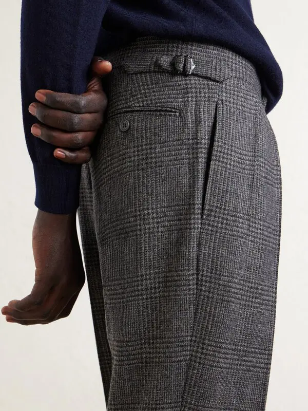 Ralph Lauren Purple Label Straight-leg Suit Trousers - Gray