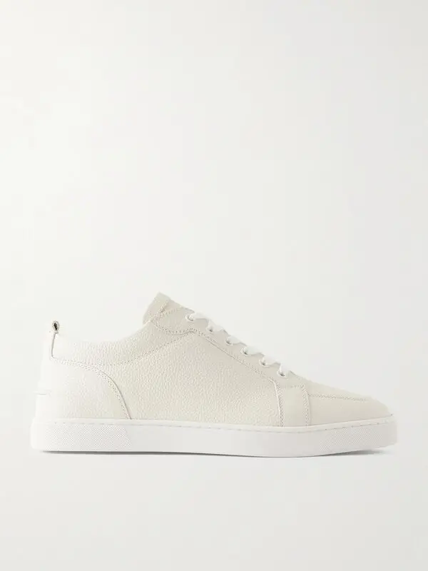 CHRISTIAN LOUBOUTIN Rantulow Full-grain Leather Sneakers