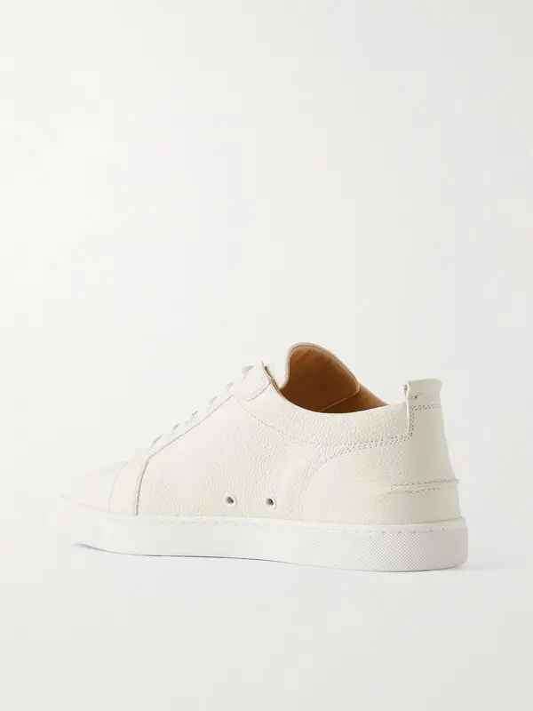 CHRISTIAN LOUBOUTIN Rantulow Full-grain Leather Sneakers