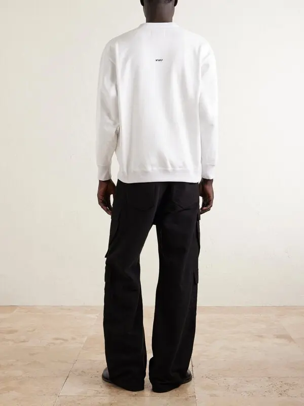 WTAPS Cotton-fleece Sweatshirt