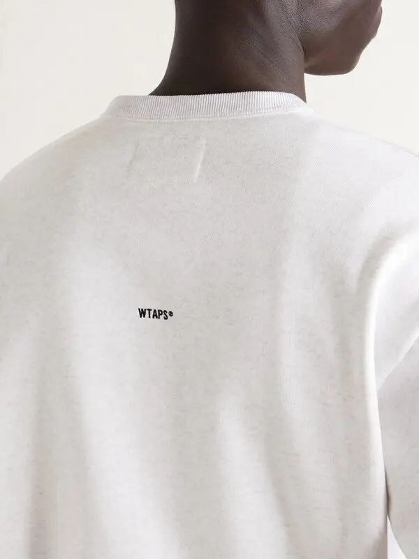 WTAPS Cotton-fleece Sweatshirt