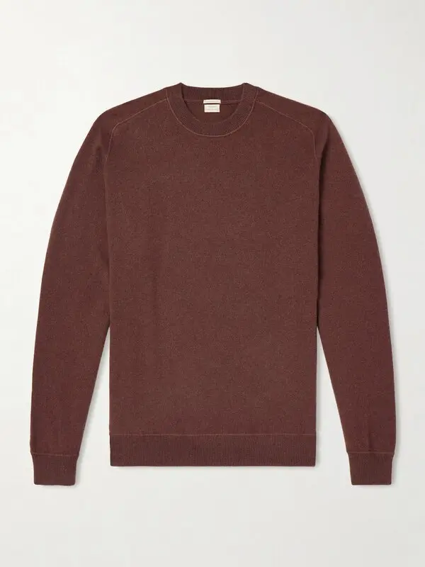 Massimo Alba Cashmere Crewneck Sweater - Brown