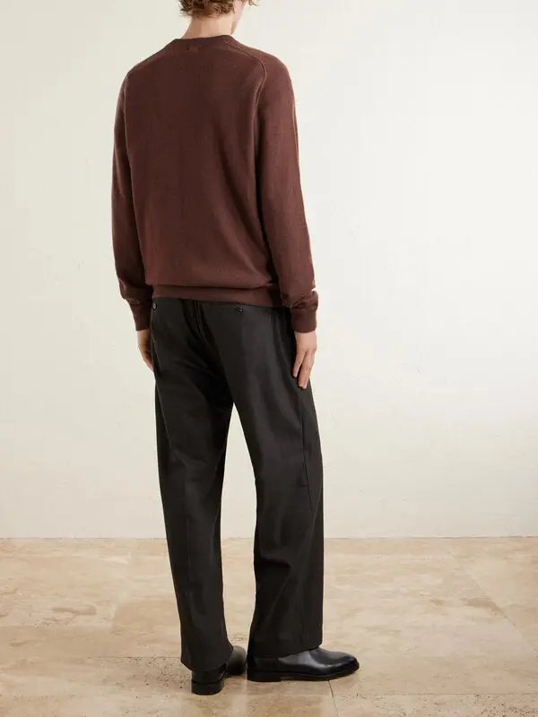 Massimo Alba Cashmere Crewneck Sweater - Brown