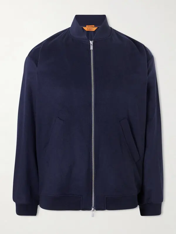 Barena Venezia Cashmere Varsity Jacket