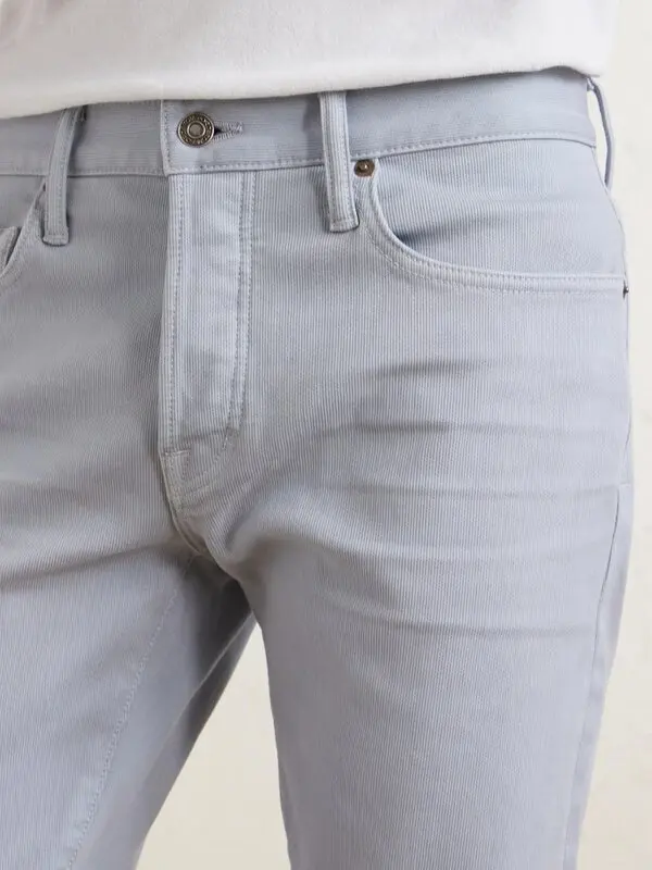 TOM FORD Slim-fit Straight-leg Cotton-blend Trousers