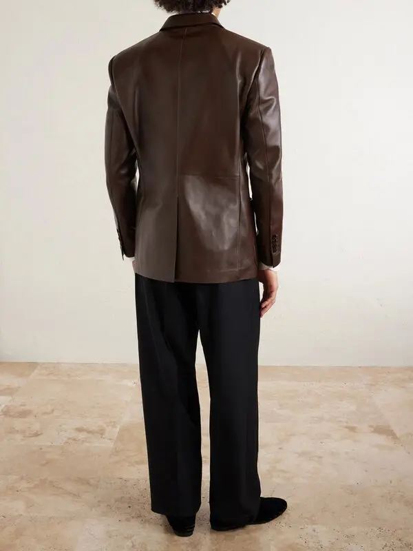 TOM FORD Leather Blazer