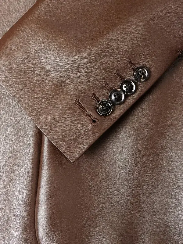 TOM FORD Leather Blazer