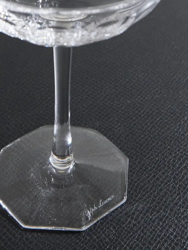 Ralph Lauren Coraline Crystal Champagne Coupe