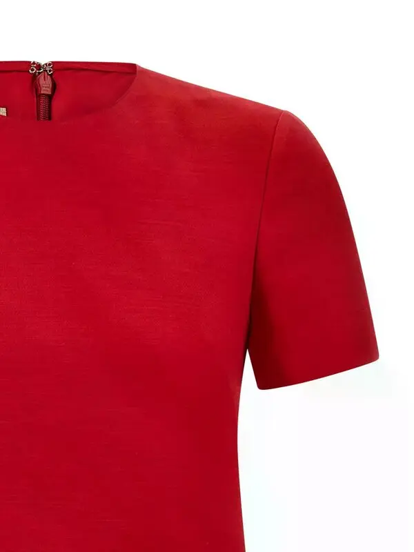 Valentino Garavani Logo-detail Mini Dress - Red