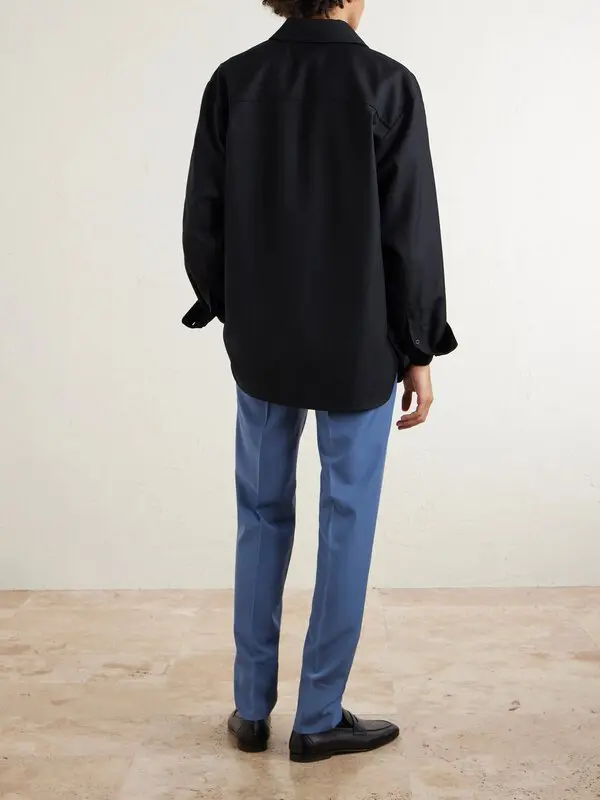 Dolce & Gabbana Slim-fit Straight-leg Wool Suit Trousers