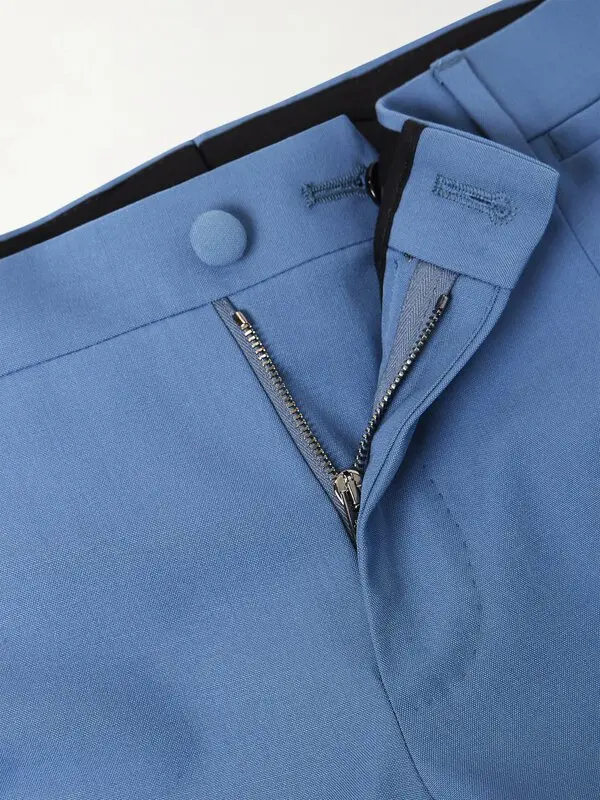 Dolce & Gabbana Slim-fit Straight-leg Wool Suit Trousers