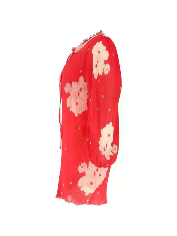GANNI Floral-print Mini Dress