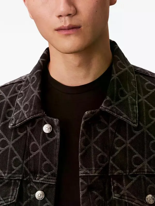 Calvin Klein Jacquard Denim Jacket