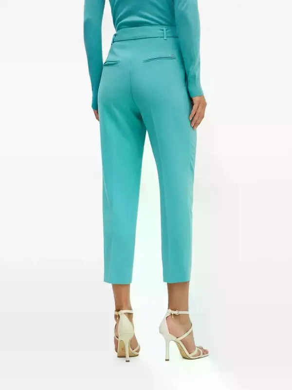 BOSS Belted Pleated Trousers