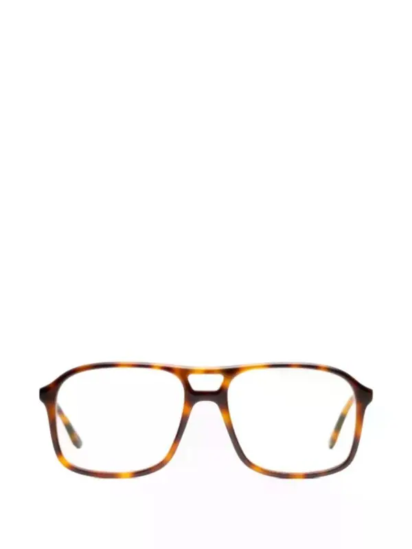 PETER AND MAY Little Eva Pilot-frame Glasses - Brown
