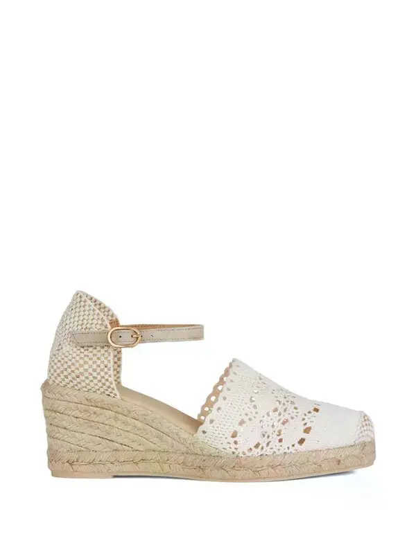 Geox Gelsa Crochet Strap Espadrilles