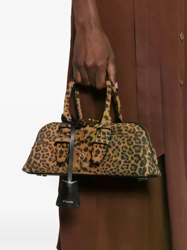 Pinko Leopard-print Tote Bag
