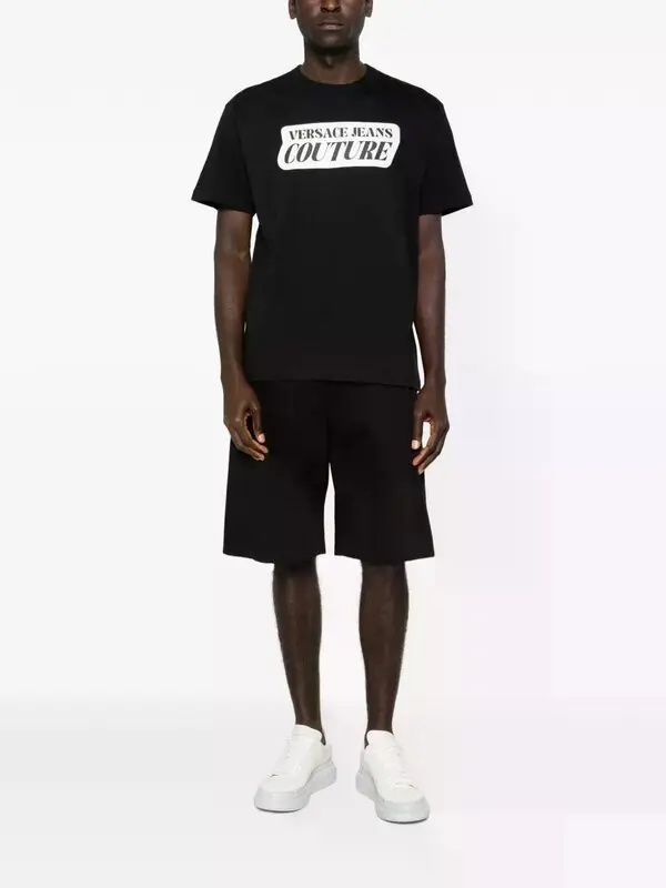 Versace Logo T-shirt - Black