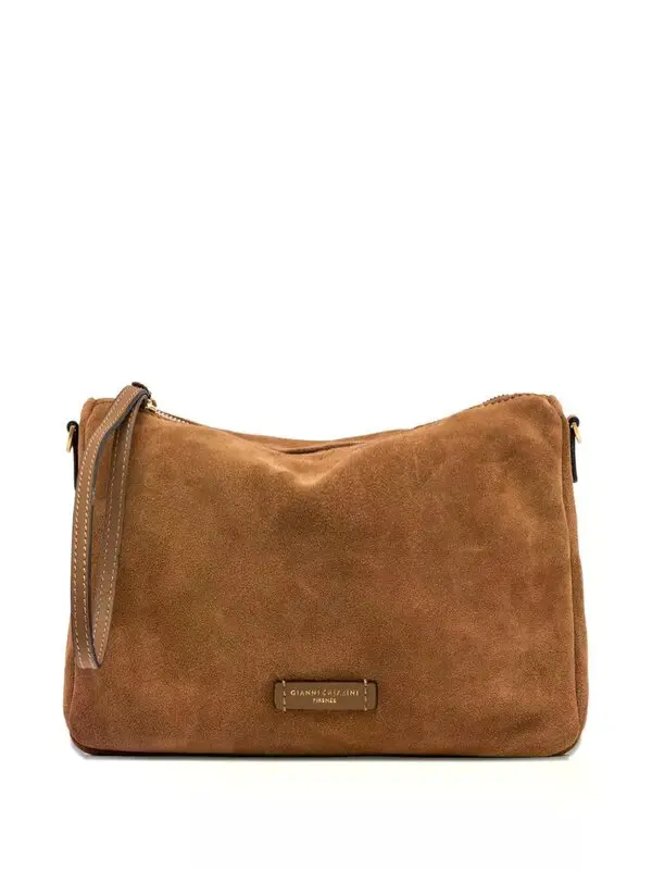GIANNI CHIARINI Suede Clutch