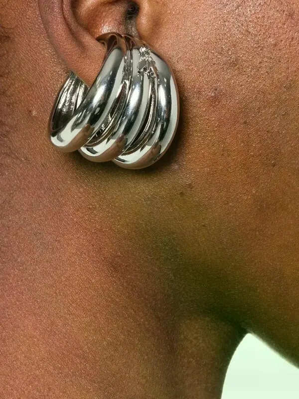 Patrizia Pepe Large Circle Ear Cuffs