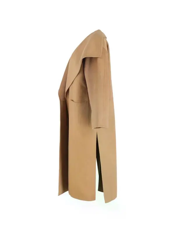 TOTEME Signature Wool Coat - Neutrals