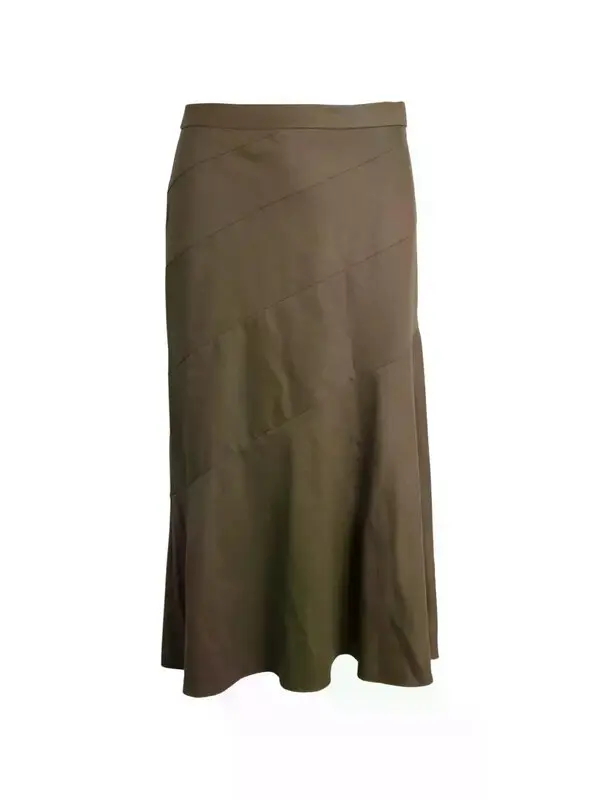 Theory Flared Midi Skirt