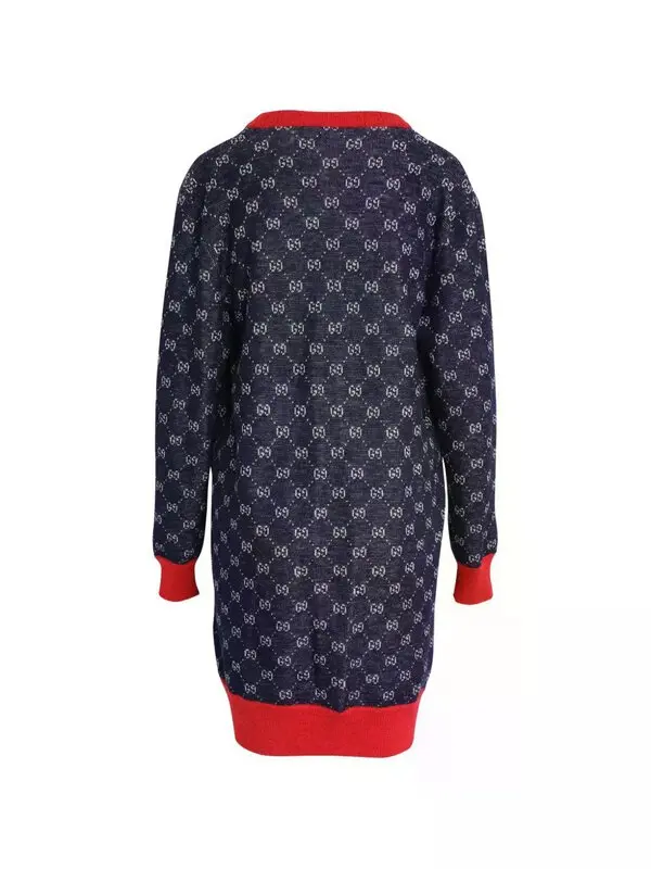 Gucci Gg Pattern Knitted Dress