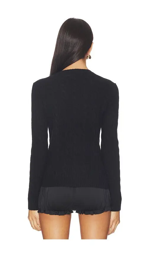 Polo Ralph Lauren Julianna Long Sleeve Pullover - Black