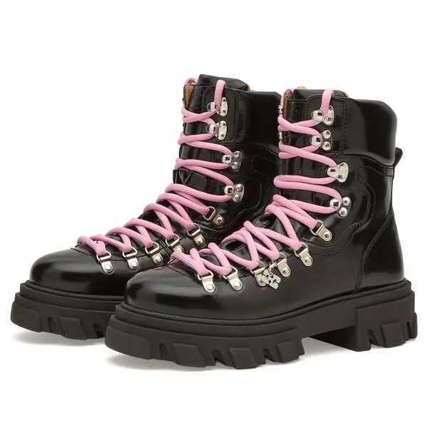 GANNI Cleated Mountain Boots