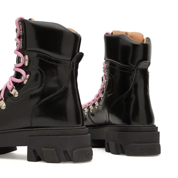 GANNI Cleated Mountain Boots