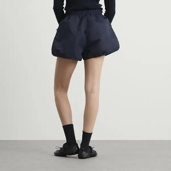 Cecilie Bahnsen Colette Technical Nylon Shorts - Navy