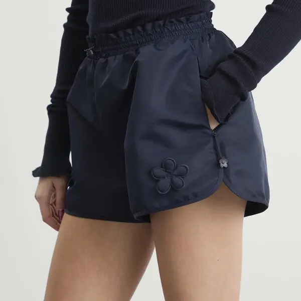 Cecilie Bahnsen Colette Technical Nylon Shorts - Navy
